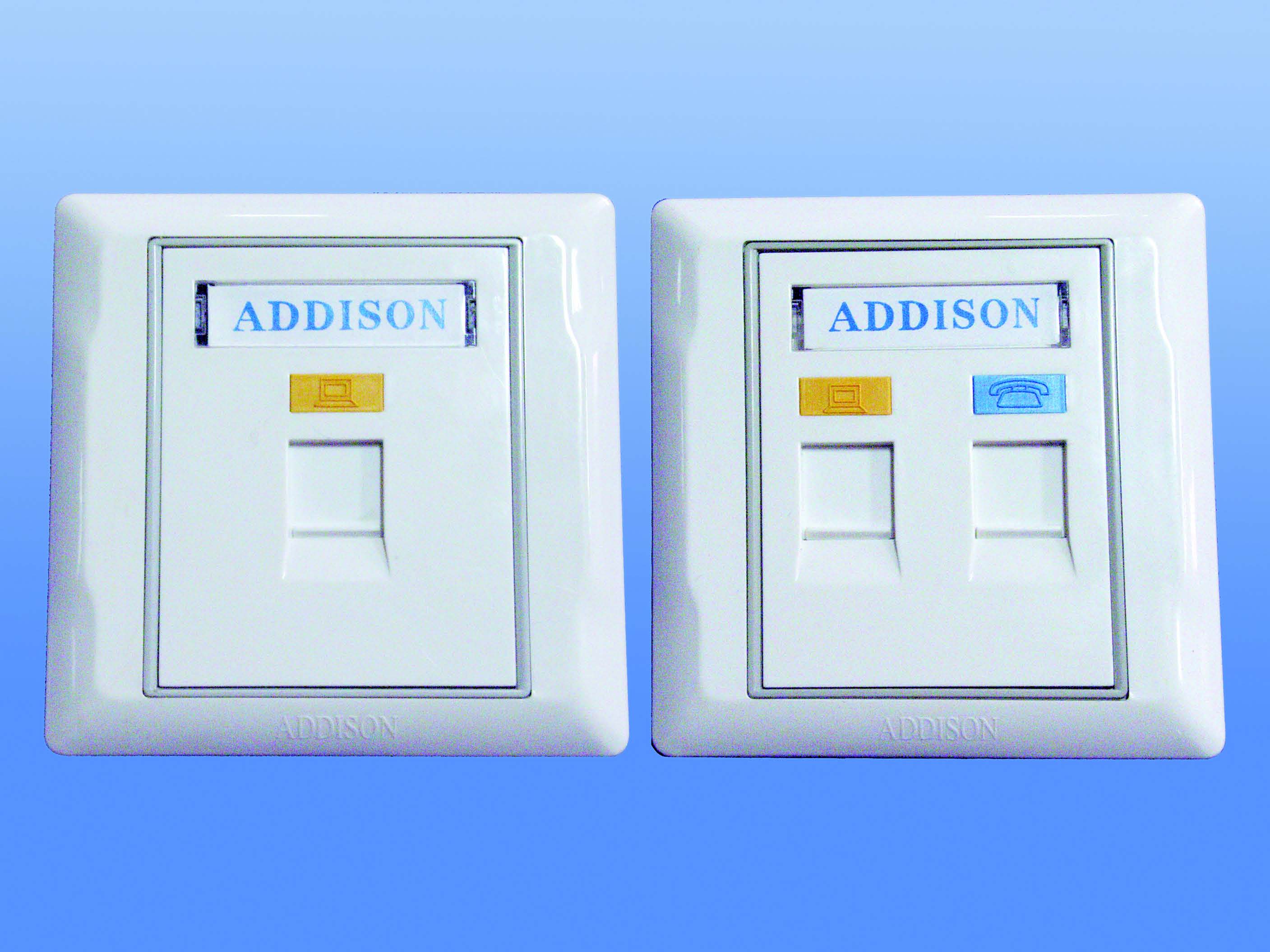 Keystone Faceplate|Gang frame|Surface mount box-Addison keystone ...